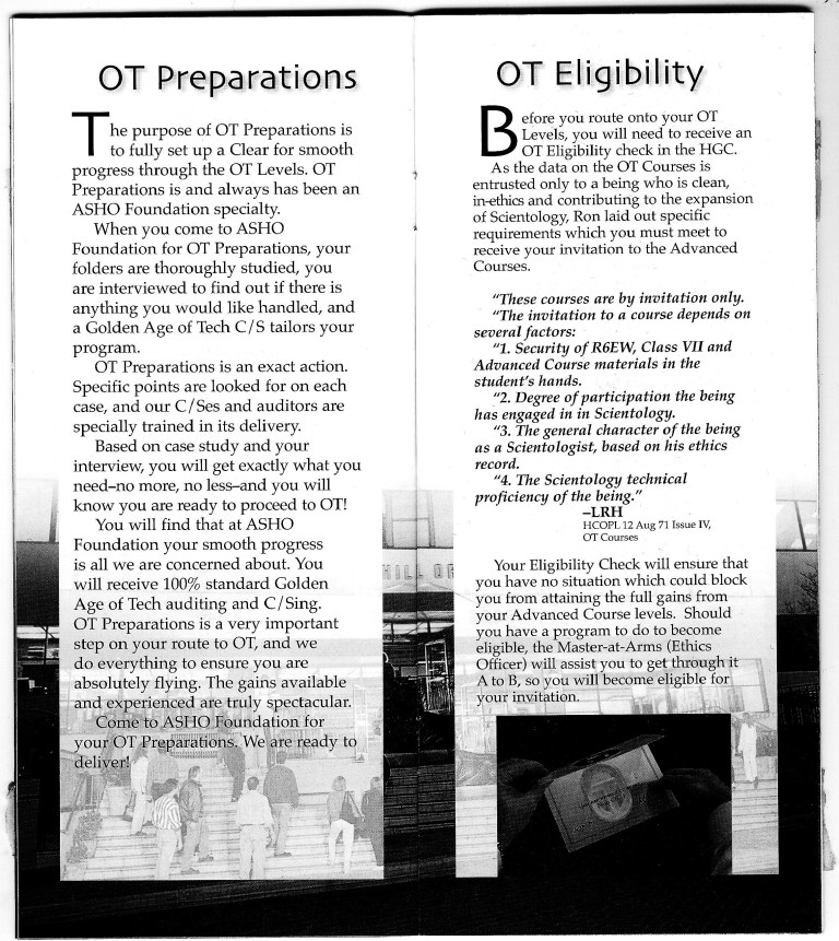 $100,000 Financial Fine if an OT Talks About Xenu and the OT Levels ...